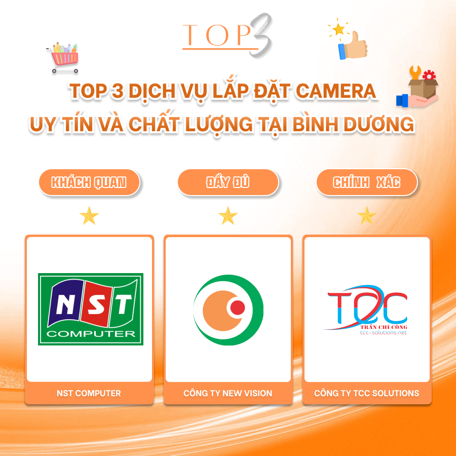 TOP 3 DỊCH VỤ LẮP ĐẶT CAMERA UY TÍN VÀ CHẤT LƯỢNG TẠI BÌNH DƯƠNG
